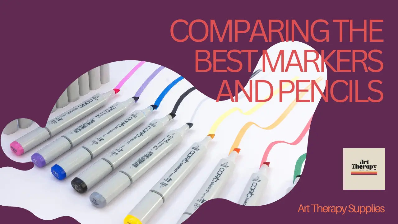 Ultimate Guide: Copic Sketch Markers vs. Prismacolor – Art Therapy Supplies